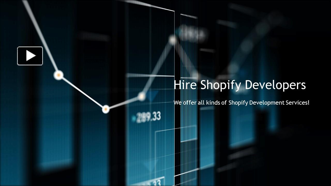 Ppt Hire Shopify Developers From Tech Coders Powerpoint Presentation