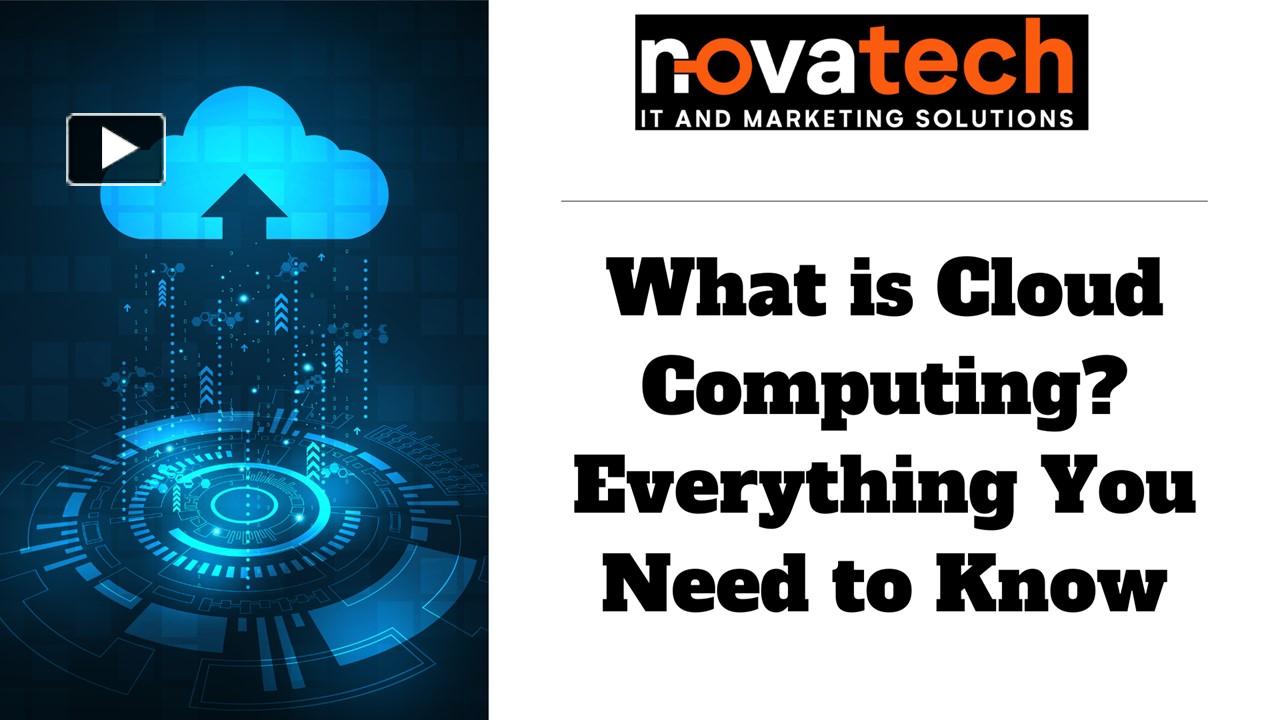 What is Cloud Computing? Everything You Need to Know presentation | free to download