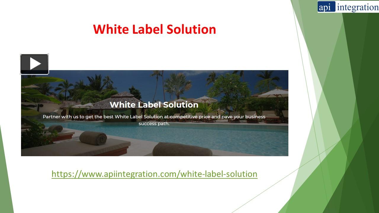 White Label Solution presentation | free to download
