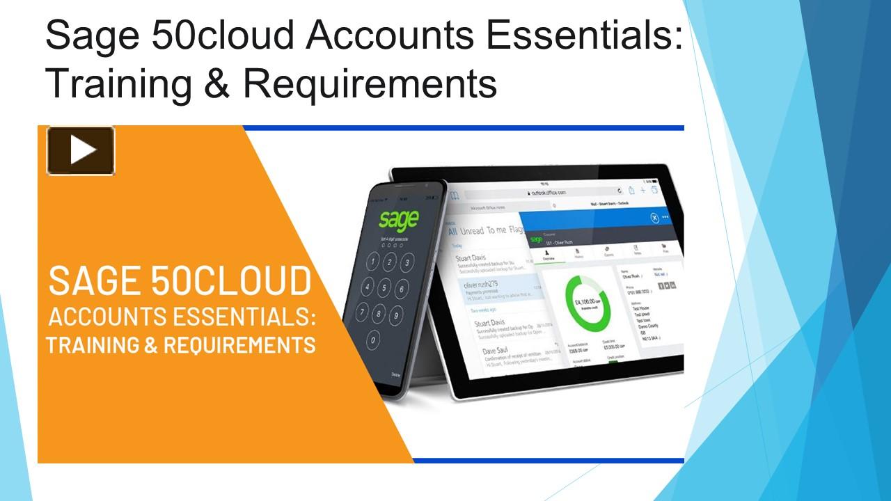 PPT – Sage 50cloud Accounts Essentials: Training & Requirements PowerPoint presentation | free ...