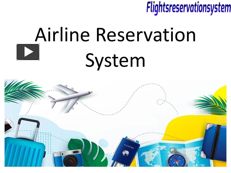 Airline Reservation System presentation | free to download