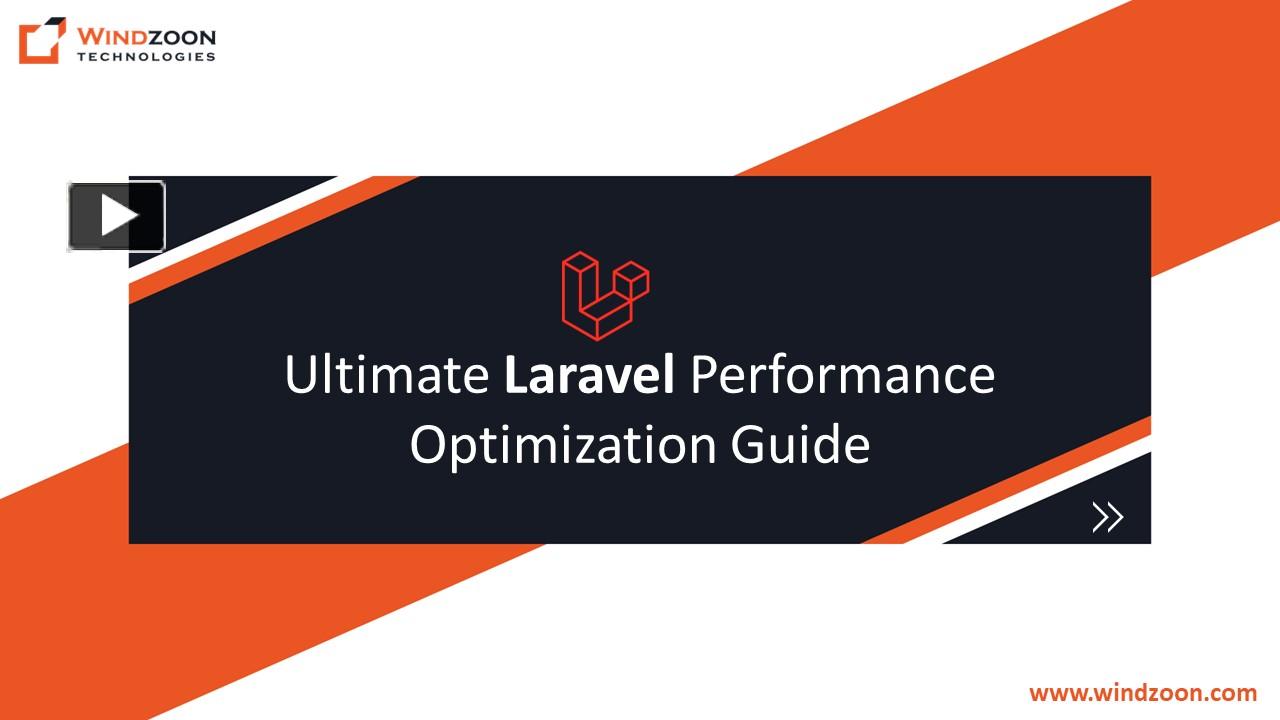 Ultimate Laravel Performance Optimization Guide presentation | free to download