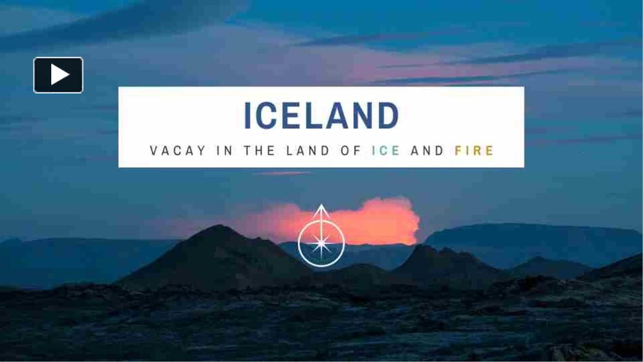 PPT – Plan a winter getaway to The Land of Ice and Fire - Iceland ...