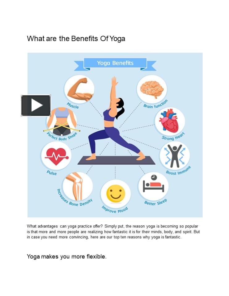 Benefits Of Yoga presentation | free to download