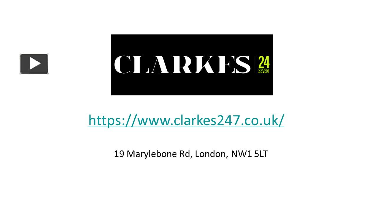 PPT – Clarkes 247 PowerPoint presentation | free to download - id: 95cac5-NjBlN