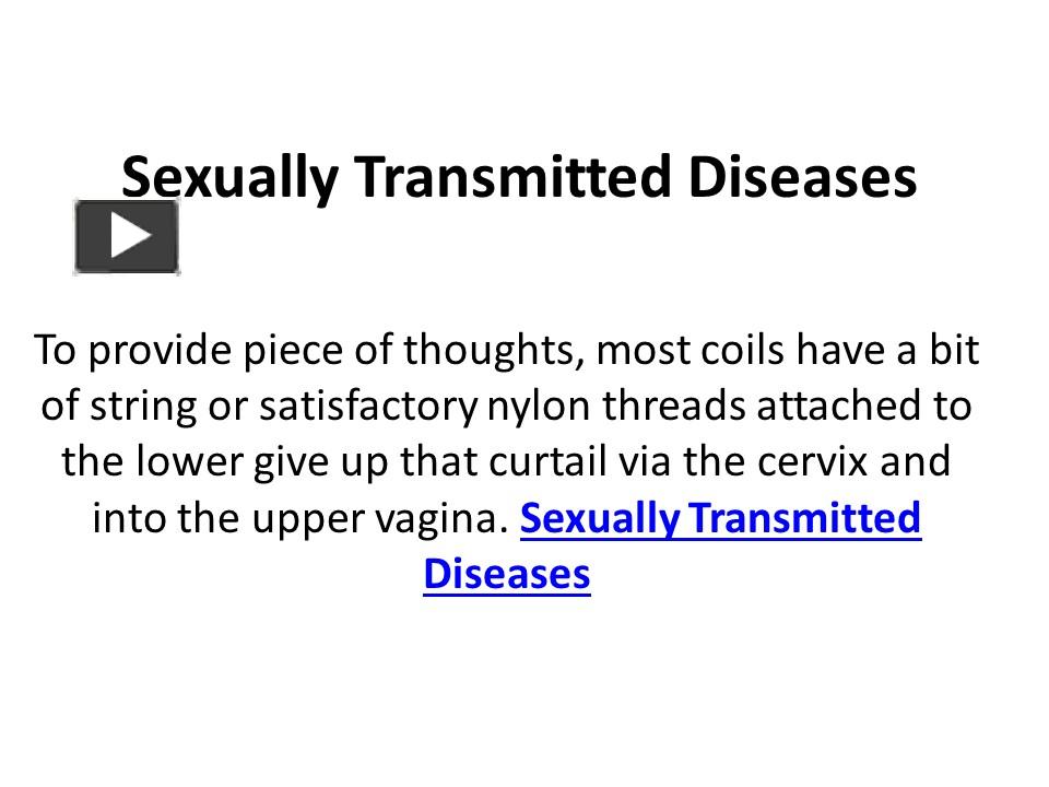 Ppt Sexually Transmitted Diseases Powerpoint Presentation Free To
