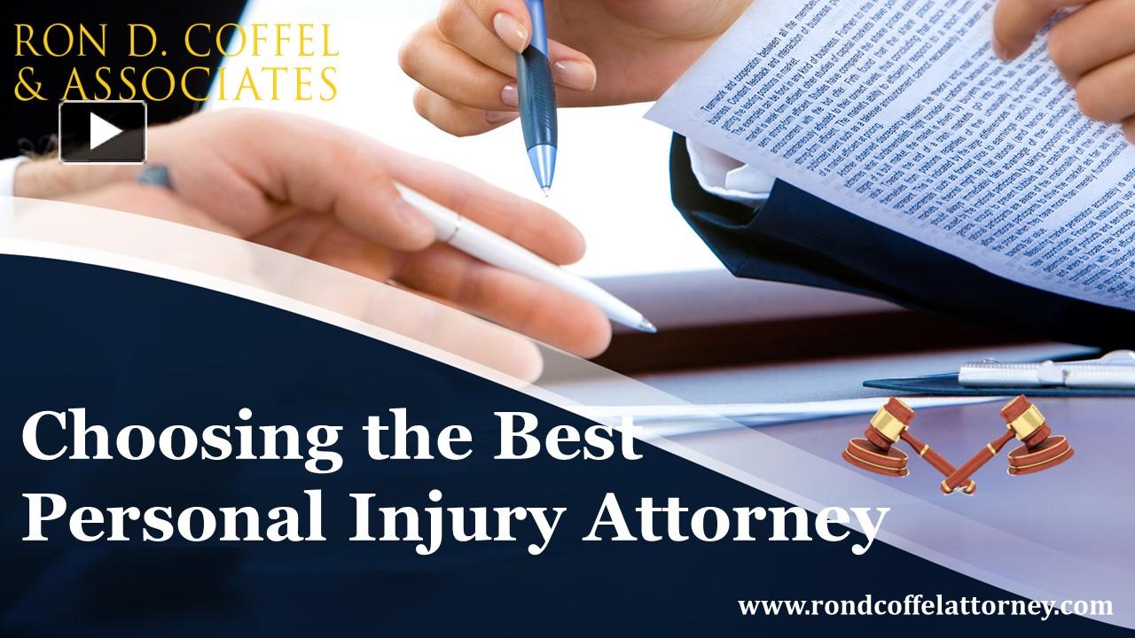 PPT – Choosing the Best Personal Injury Attorney in Illinois PowerPoint presentation | free to ...
