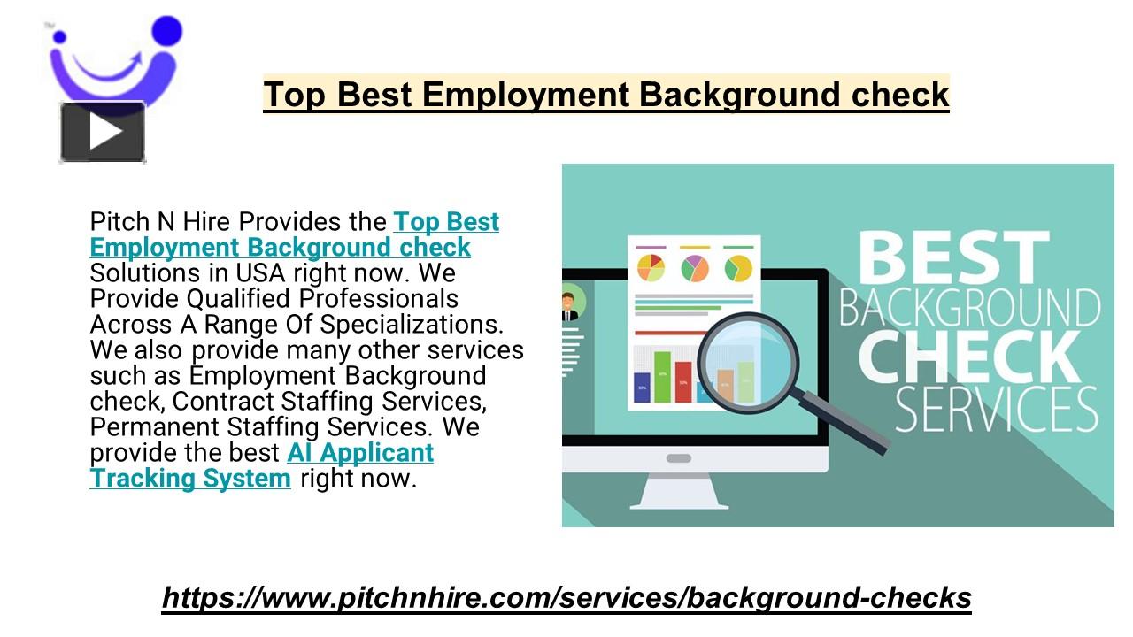 PPT – Top Best Employment Background check PowerPoint presentation | free to download - id ...