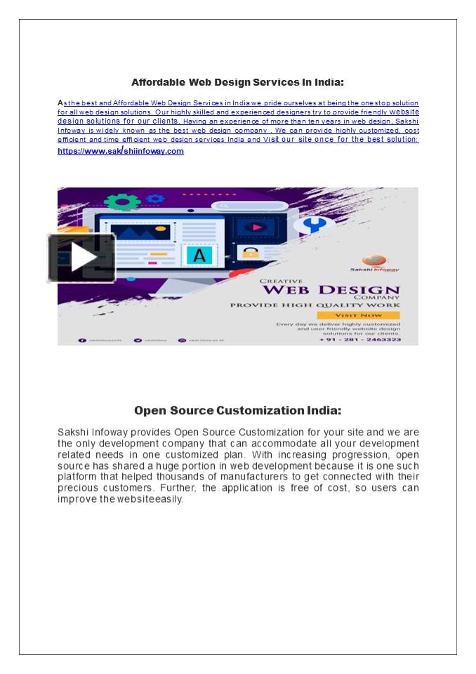 PPT – Sakshi Infoway Pvt. Ltd PowerPoint presentation | free to download - id: 95d529-YzYwZ