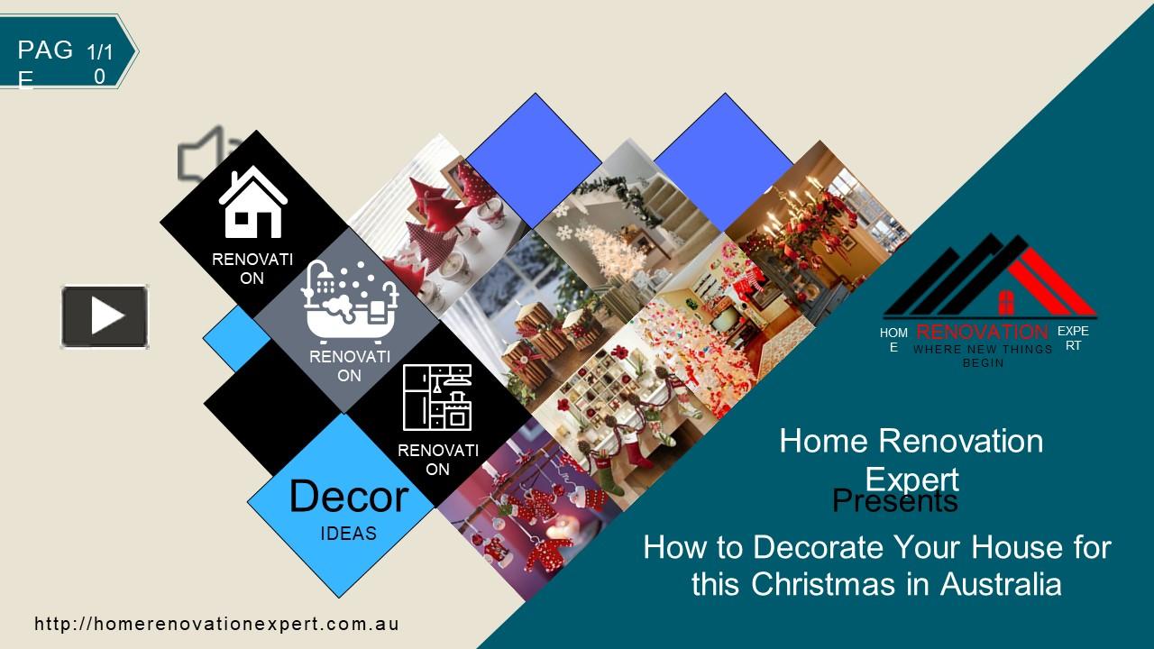 PPT – How to Decorate Your House for this Christmas in Australia ...