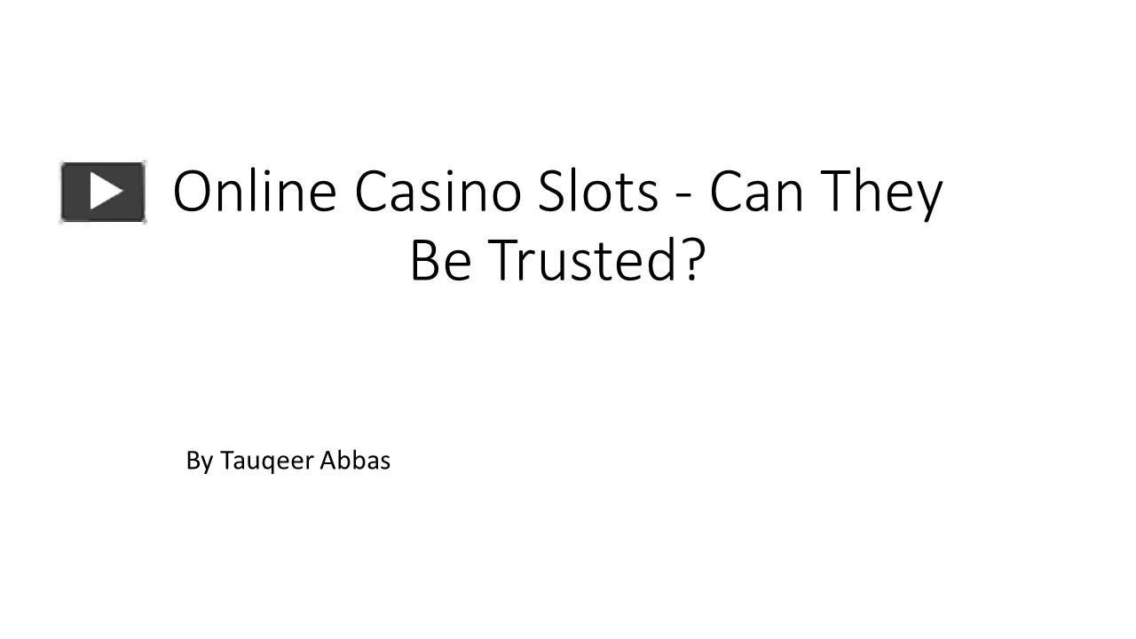 PPT – Slots PowerPoint presentation | free to download - id: 95d766-NDAwM