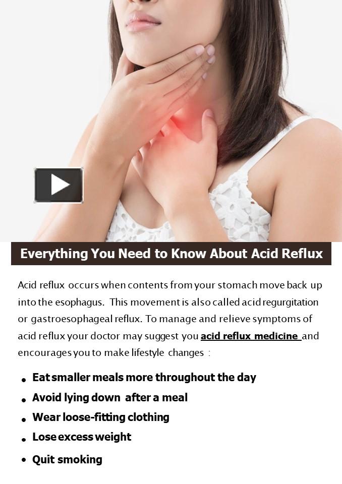 PPT – Everything You Need to Know About Acid Reflux PowerPoint presentation | free to download ...