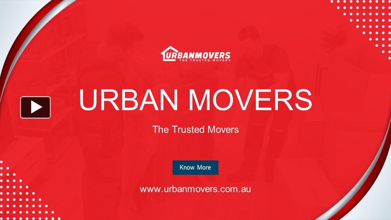 PPT – Urban Movers - The Trusted Movers (1) PowerPoint presentation | free to download - id ...