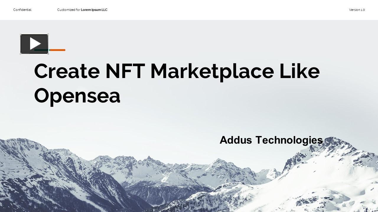 PPT – create NFT Marketplace Like Opensea | Addus Technologies PowerPoint presentation | free to ...