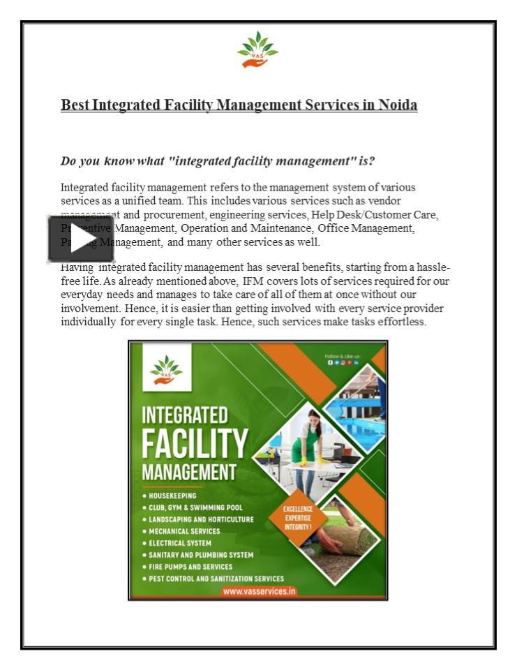 PPT – Best Integrated Facility Management Services in Noida PowerPoint presentation | free to ...