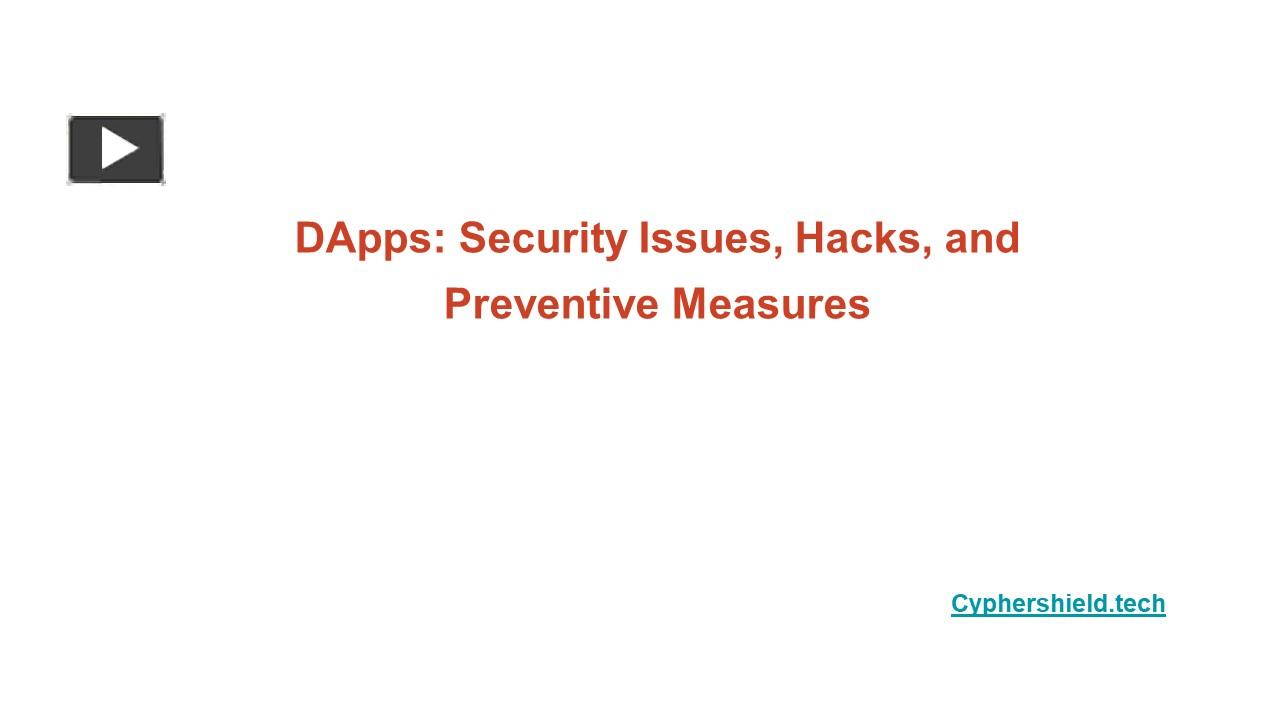 PPT – Blockchain dApp auditing company PowerPoint presentation | free to download - id: 95daab-NWViY