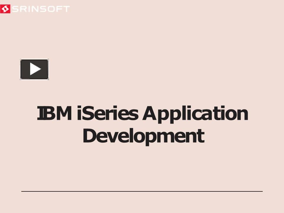 Ppt Ibm Iseries Application Development Powerpoint Presentation