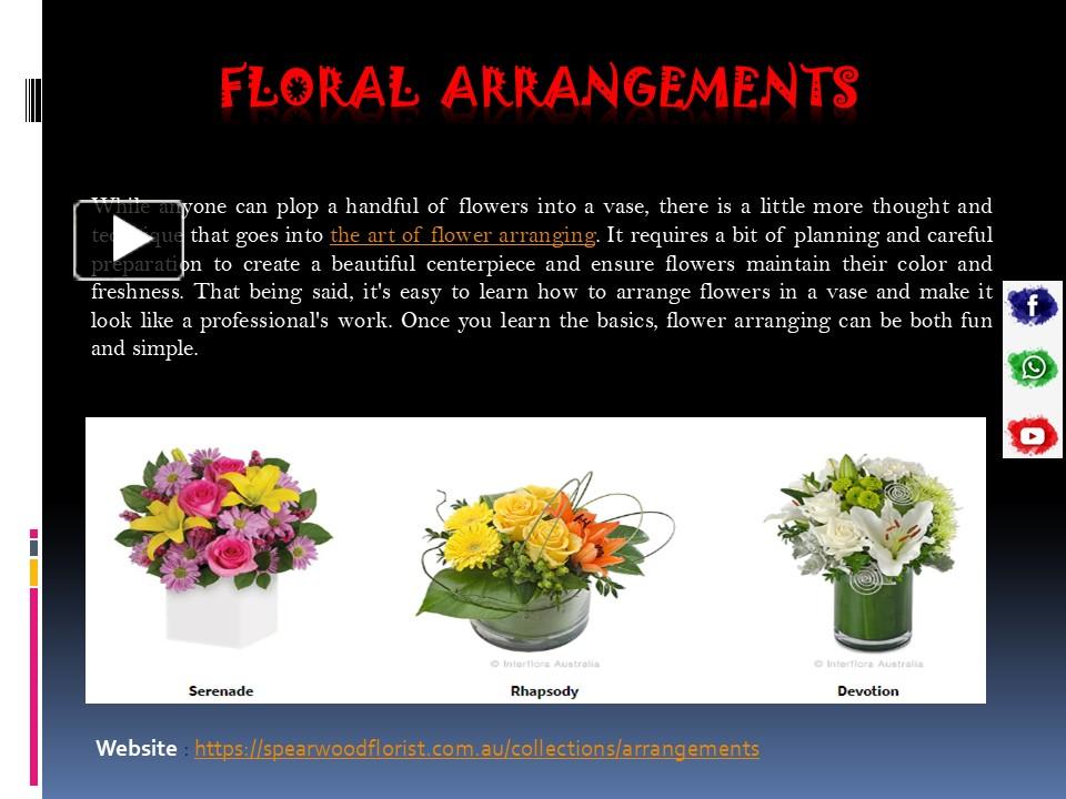 PPT – Florist PowerPoint presentation | free to download - id: 95e83a-YTgzN