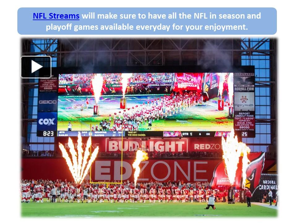PPT – Redzone Live Stream At NFL Streams Today PowerPoint presentation | free to download - id ...