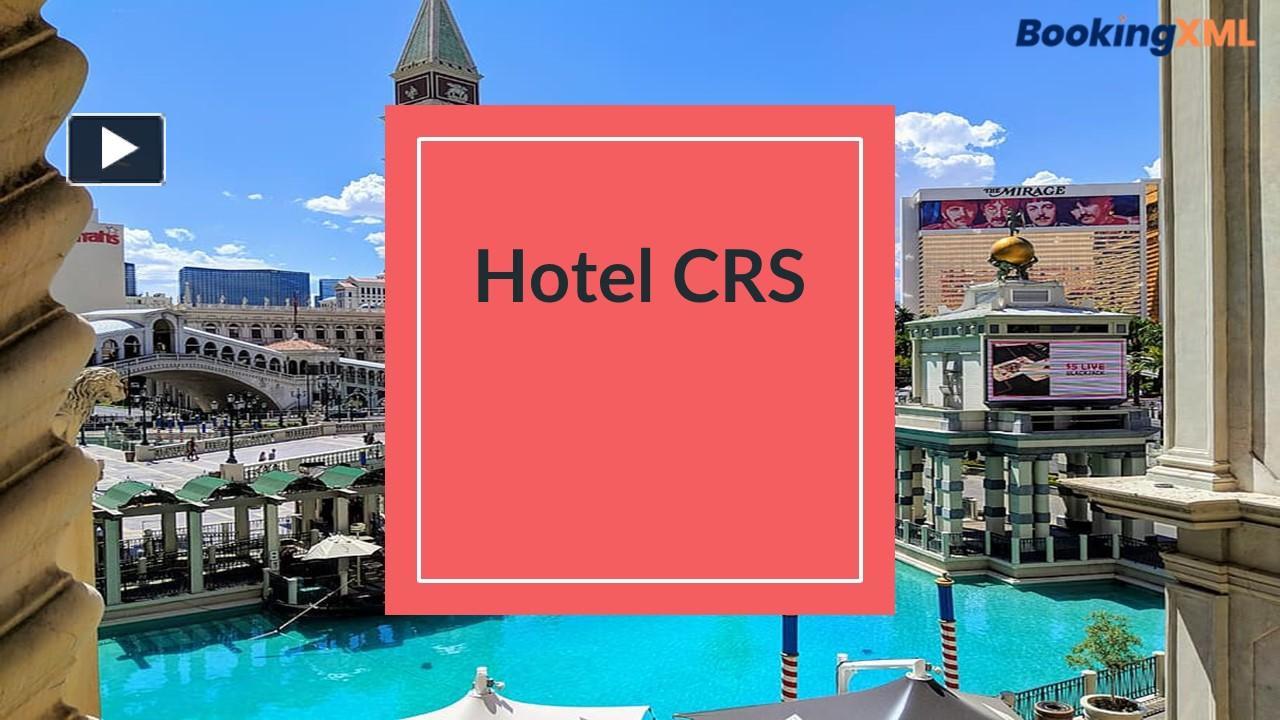 PPT – Hotel CRS PowerPoint presentation | free to download - id: 95f6ee-MzMwN