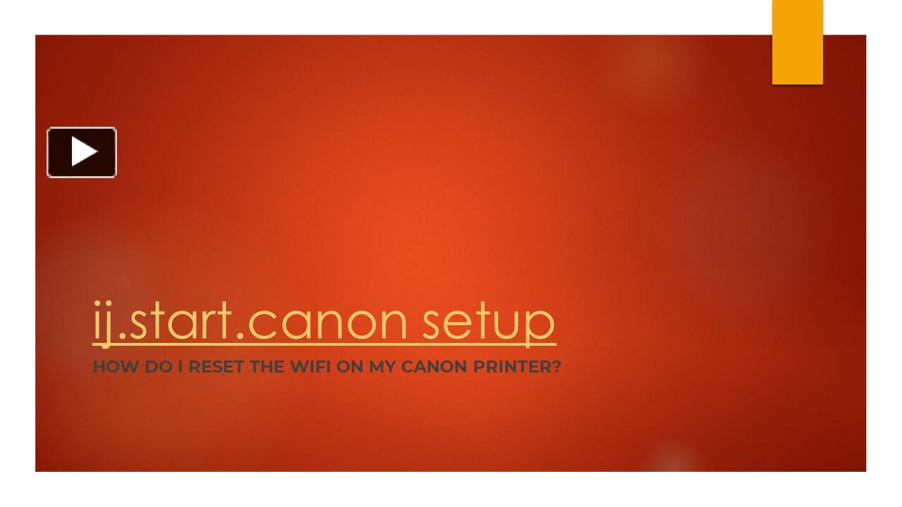 PPT – ij.start.canon (2) PowerPoint presentation | free to download - id: 95fa46-ZjJiN