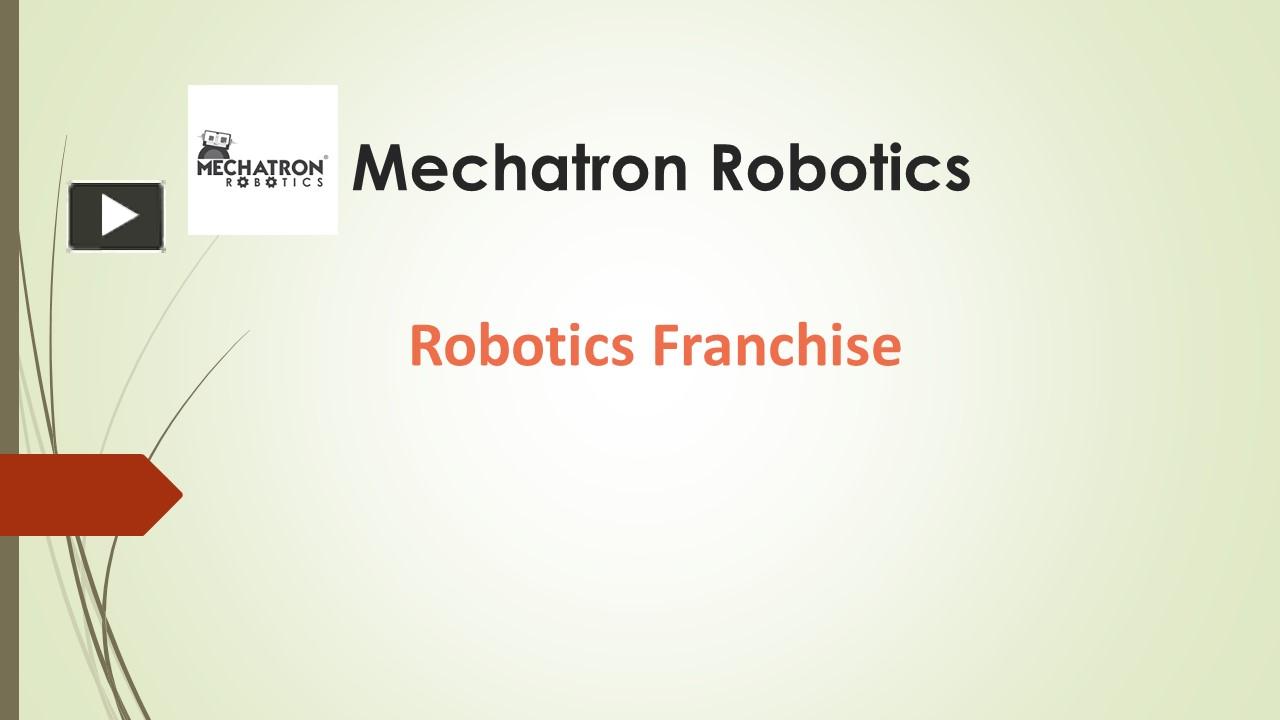 Mechatron Robotics | Robotics and AI classes for kids| Robotics Kits | Robotics Franchise ...