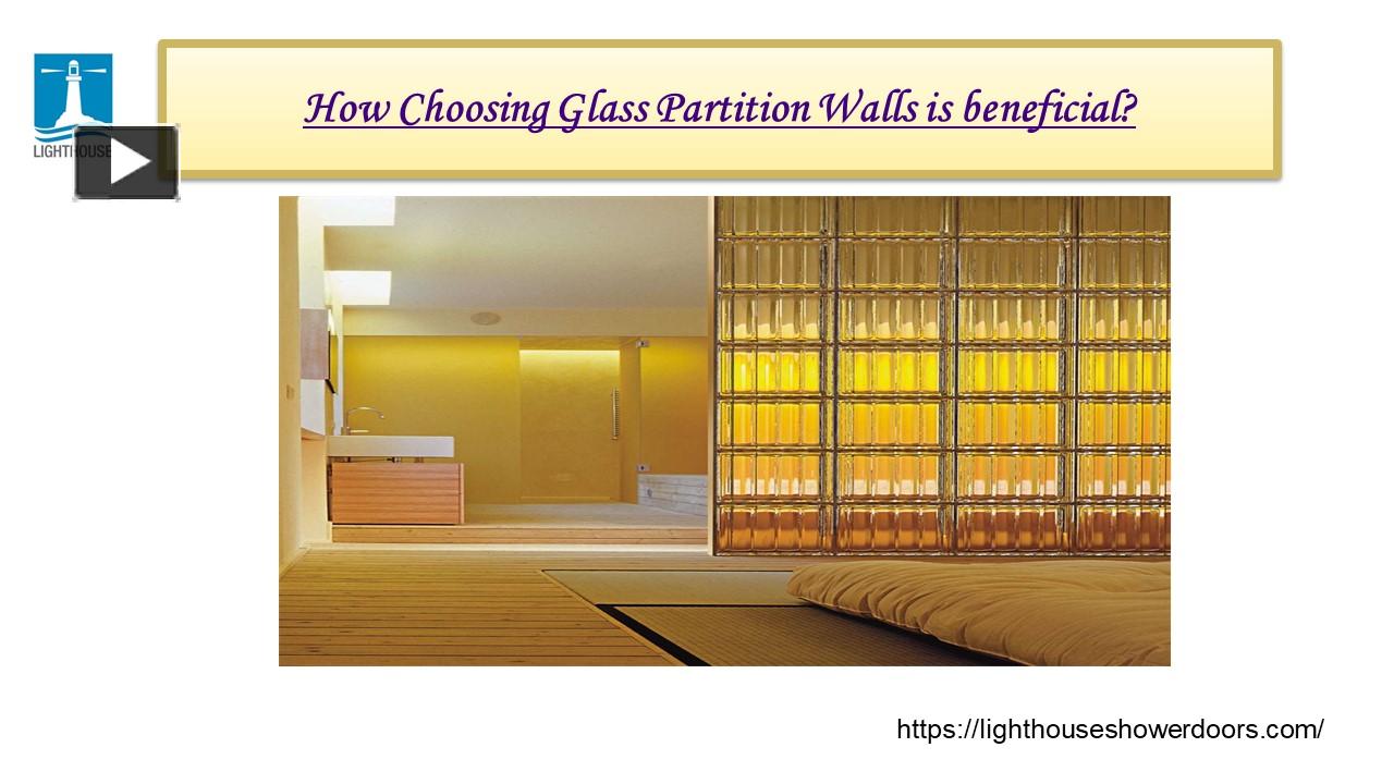 PPT – How Choosing Glass Partition Walls is beneficial? PowerPoint presentation | free to ...
