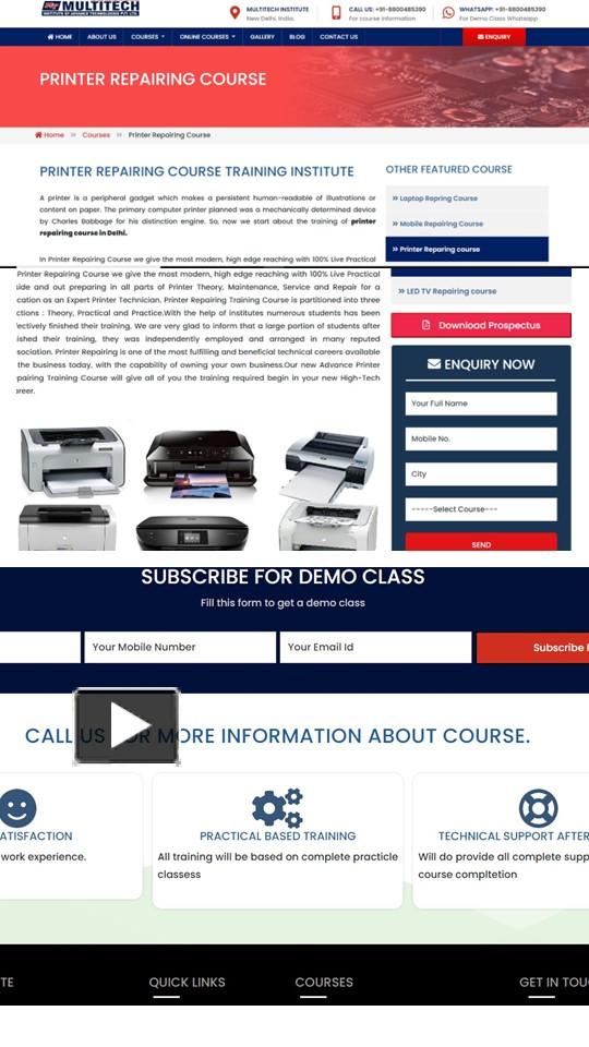 PPT – Printer Repairing Course | Printer Repairing Institute In Delhi PowerPoint presentation ...