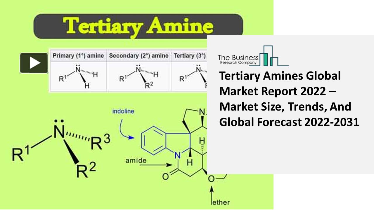 PPT – Tertiary Amines Market Overview and Forecasts through 2031 PowerPoint presentation | free ...