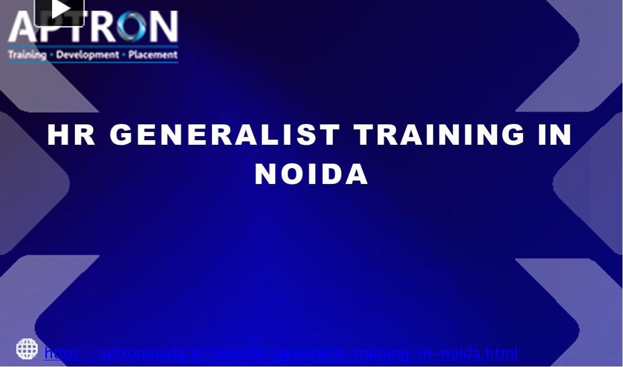 PPT – HR Generalist Training in Noida PowerPoint presentation | free to download - id: 960390-NDIyM