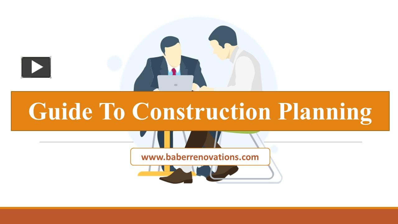 PPT – Guide To Construction Planning PowerPoint presentation | free to ...