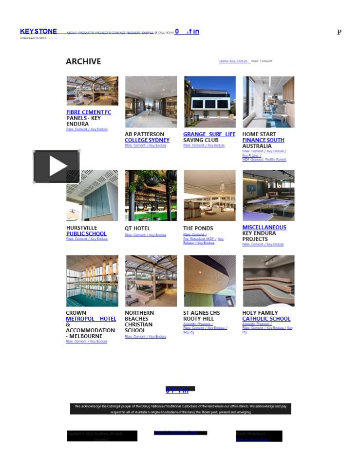 PPT – 9mm Compressed Fibre Cement Sheet Panel Projects - Keystone Linings And Acoustics ...