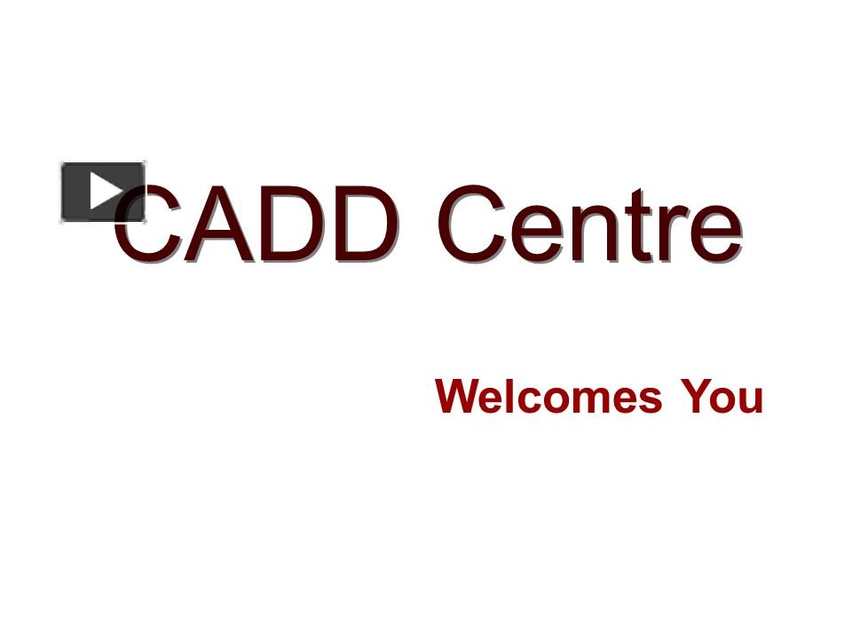 PPT – Cadd Centre Dharampeth Nagpur (1) PowerPoint presentation | free to download - id: 960c2f ...