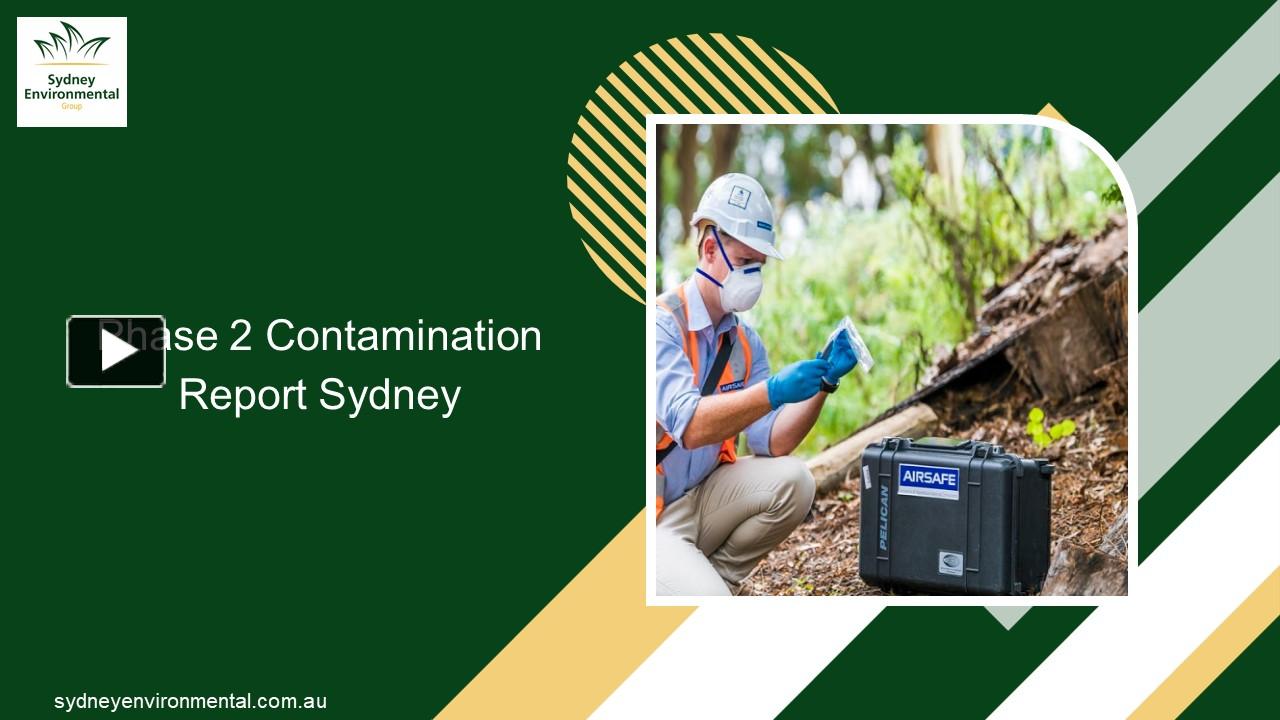 PPT – Phase 2 Contamination Report Sydney PowerPoint presentation | free to download - id ...