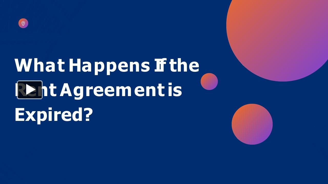 PPT Expired Rent Agreement PowerPoint Presentation Free To Download 