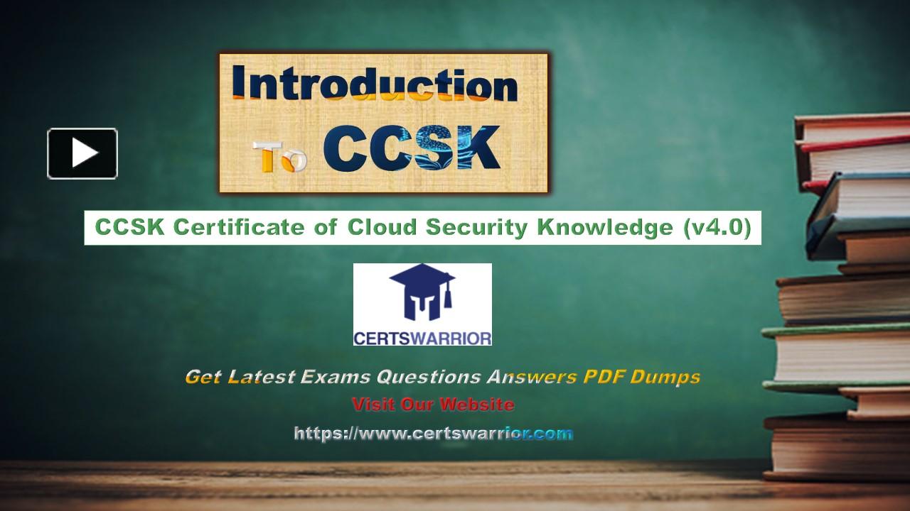 PPT – CCSK Certificate of Cloud Security Knowledge (v4.0) PowerPoint presentation | free to ...