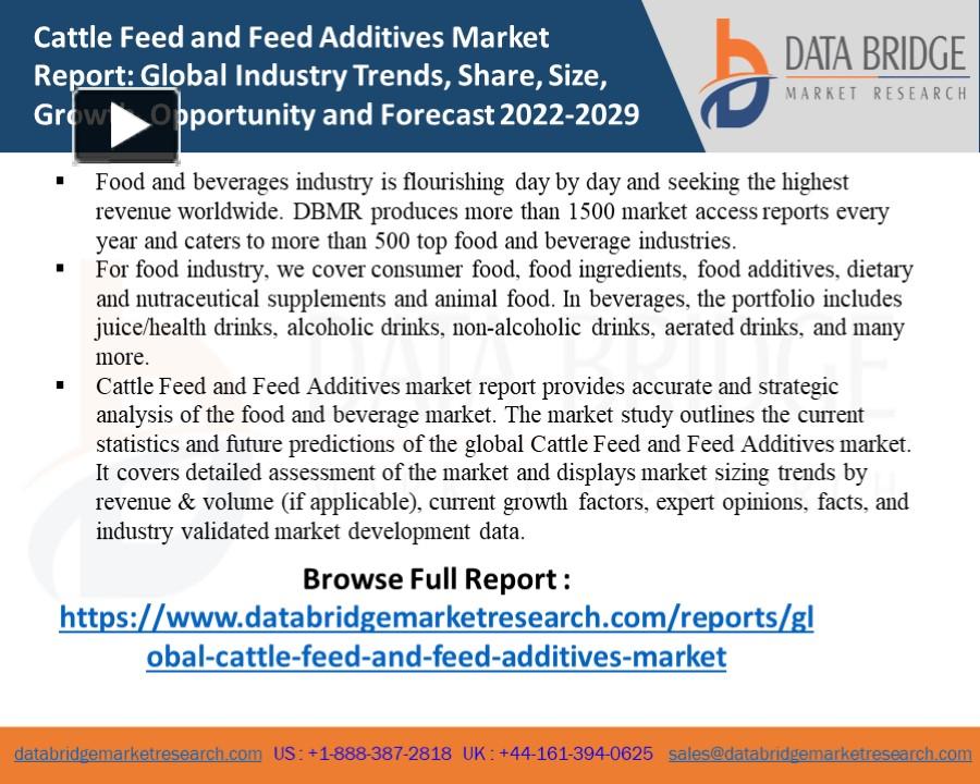 PPT – Cattle Feed and Feed Additives Market – Industry Trends and Forecast to 2029 PowerPoint ...
