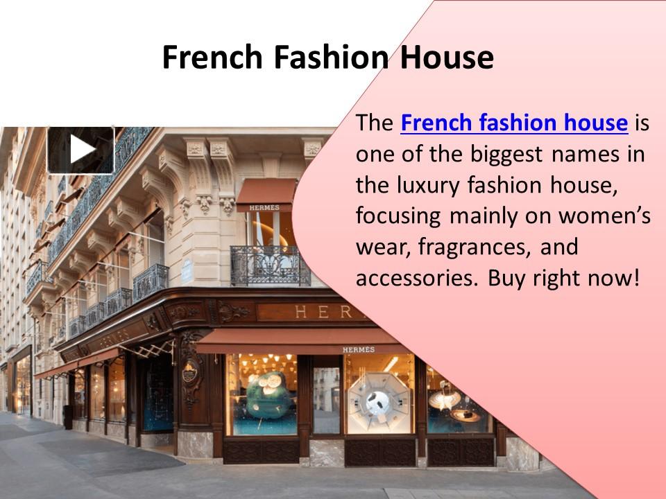 French Fashion House 1 presentation | free to download