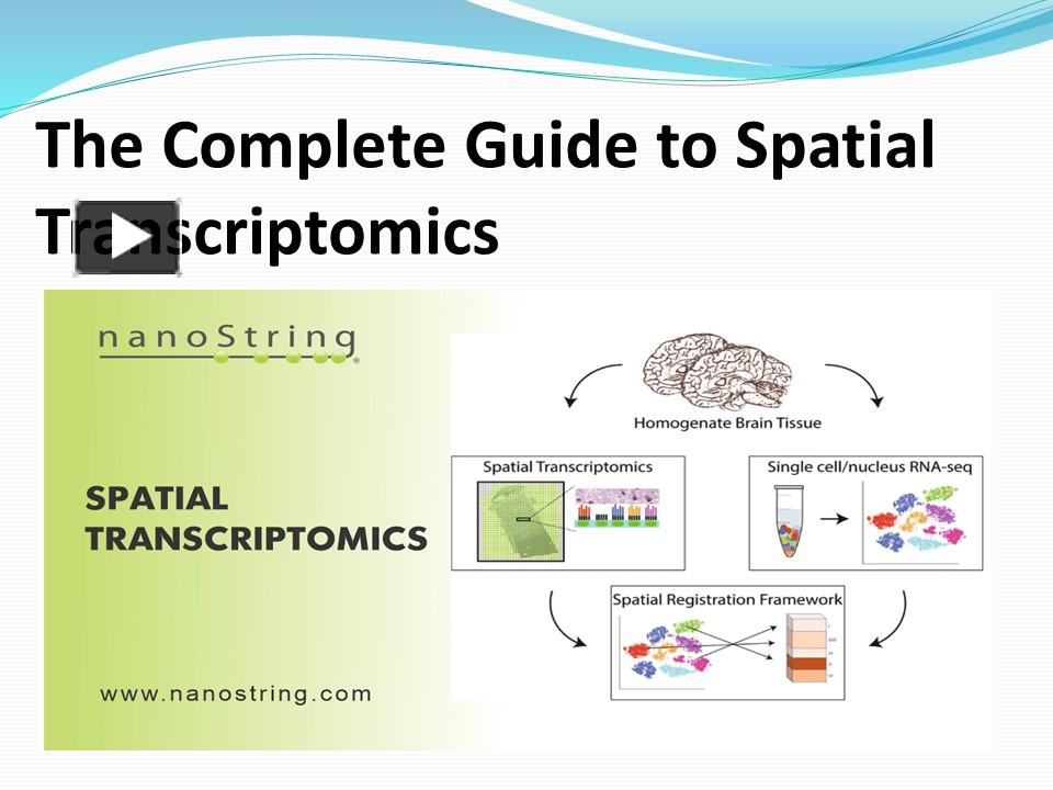 The Complete Guide To Spatial Transcriptomics Presentation Free To