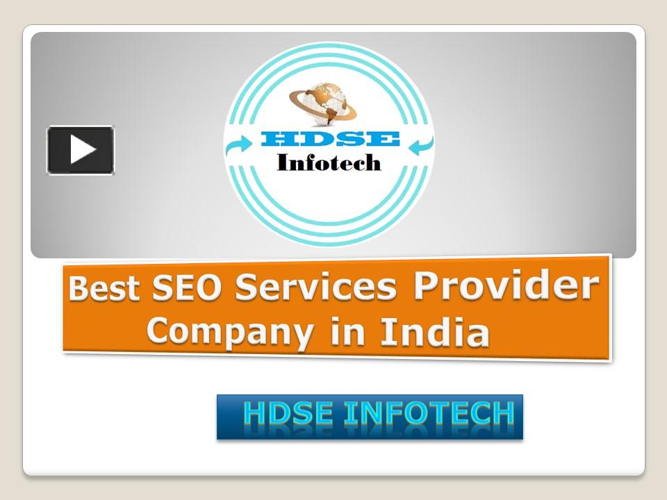 PPT – Best SEO Services Provider Company in India PowerPoint presentation | free to download ...