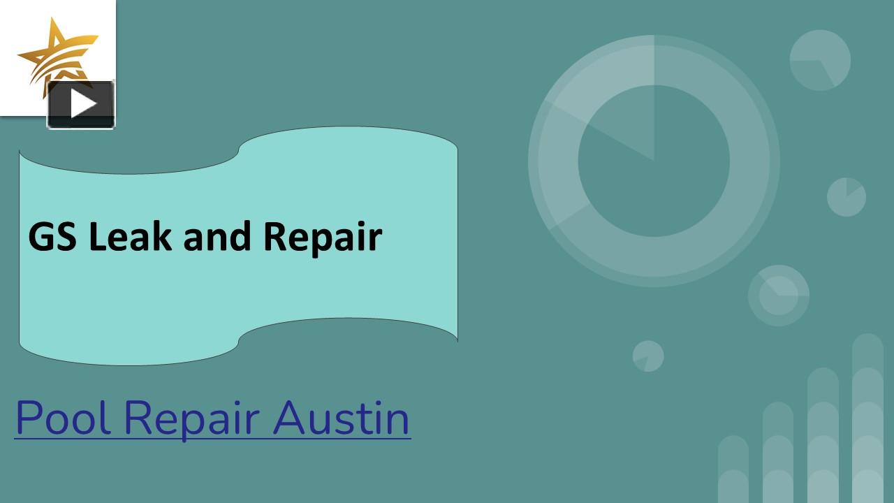Pool Repair, Maintenance & Inspection in Austin TX presentation | free to download