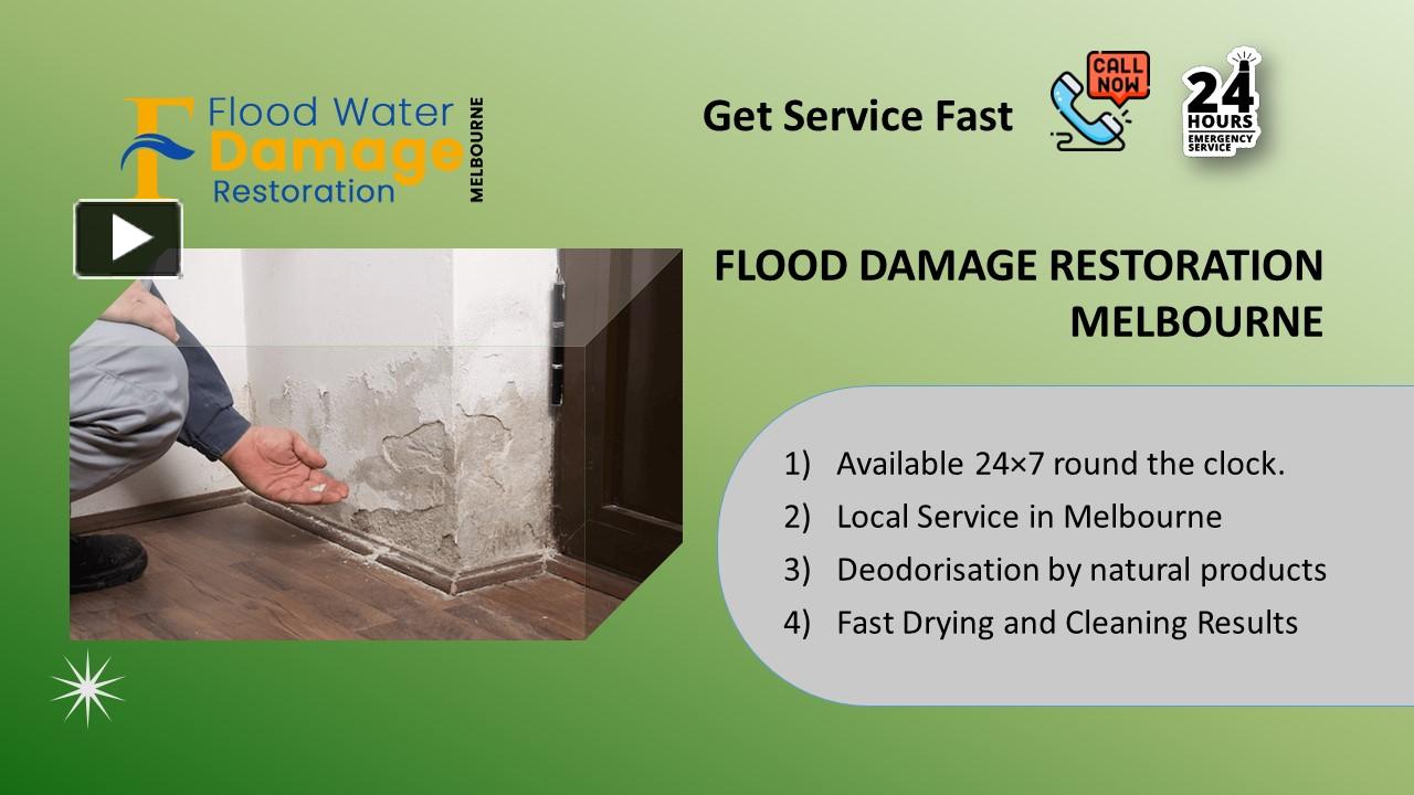 PPT – Flood Water Damage Restoration Melbourne PowerPoint presentation | free to download - id ...