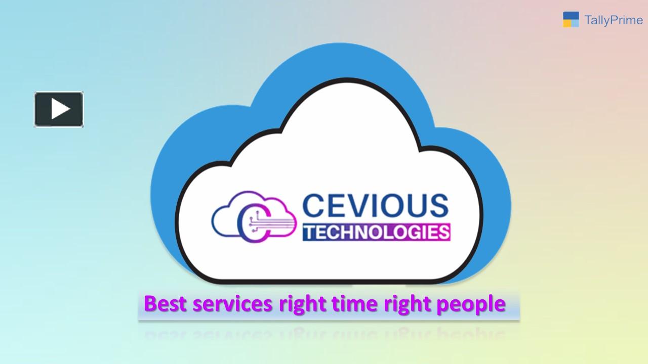 PPT – Tally Prime, Tally Prime AWS, Tally Prime Server, & Tally on Cloud, solutions provider (1 ...