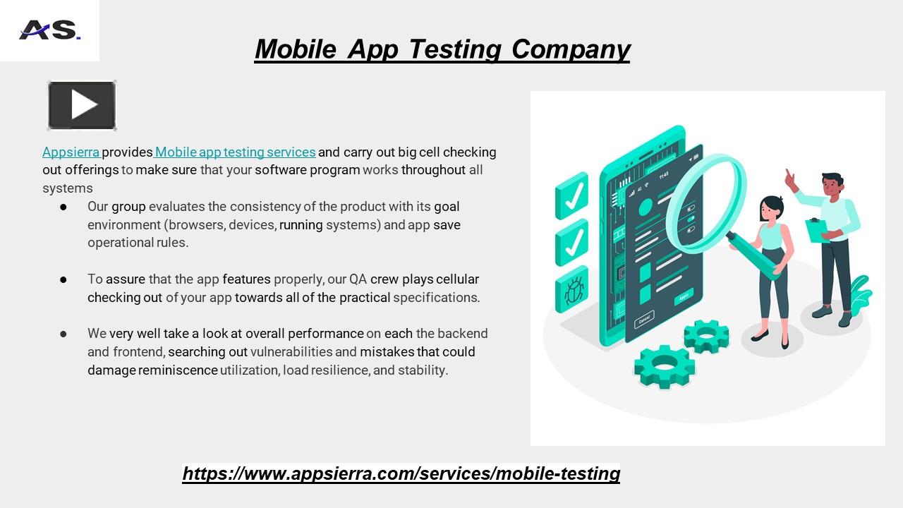 Ppt Mobile App Testing Powerpoint Presentation Free To Download