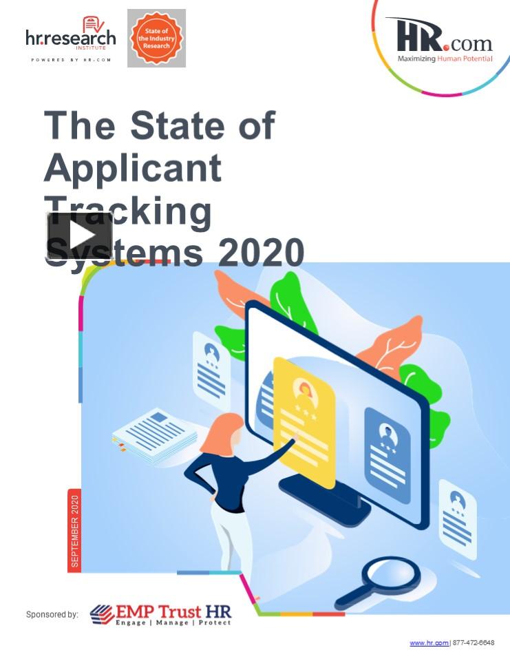 PPT – The State of Applicant Tracking Systems 2020 PowerPoint presentation | free to download ...