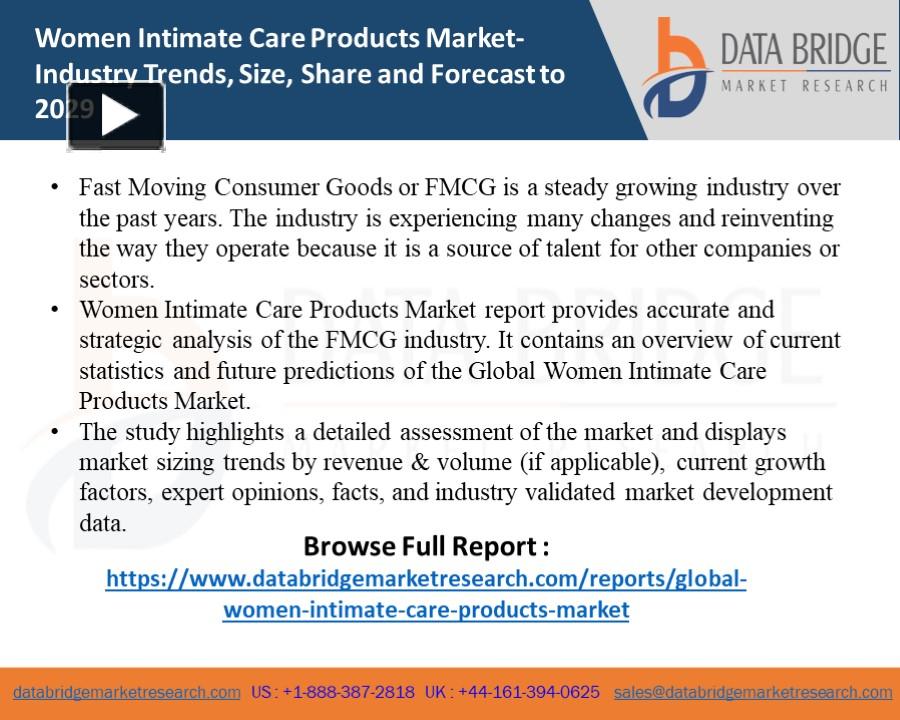 PPT – Women Intimate Care Products Market (1) PowerPoint presentation | free to download - id ...