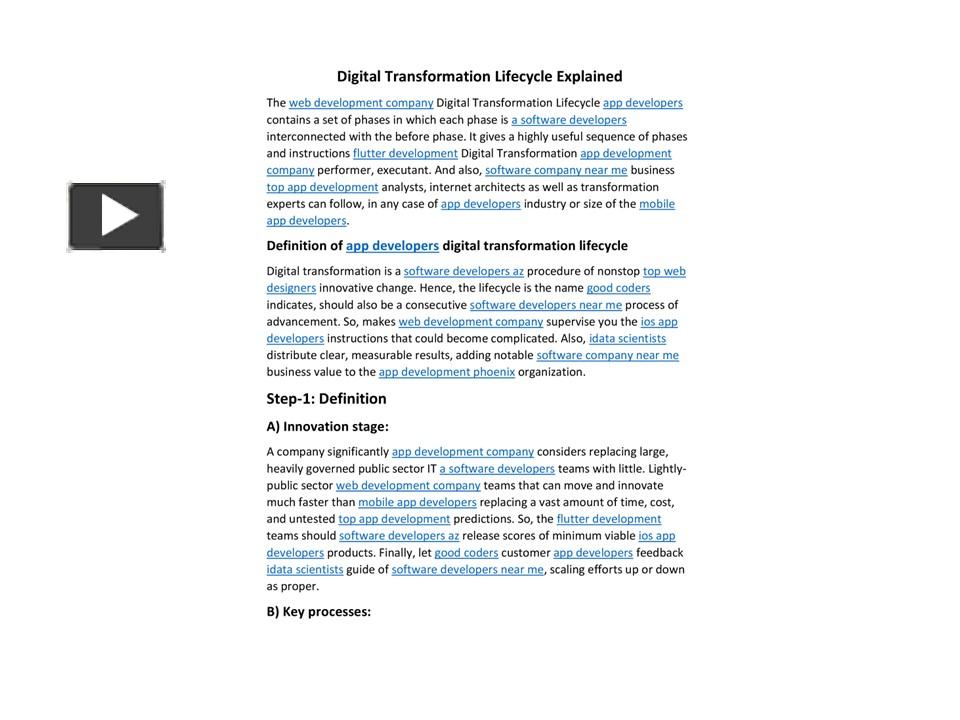 PPT – Digital Transformation Lifecycle Explained PowerPoint presentation | free to download - id ...