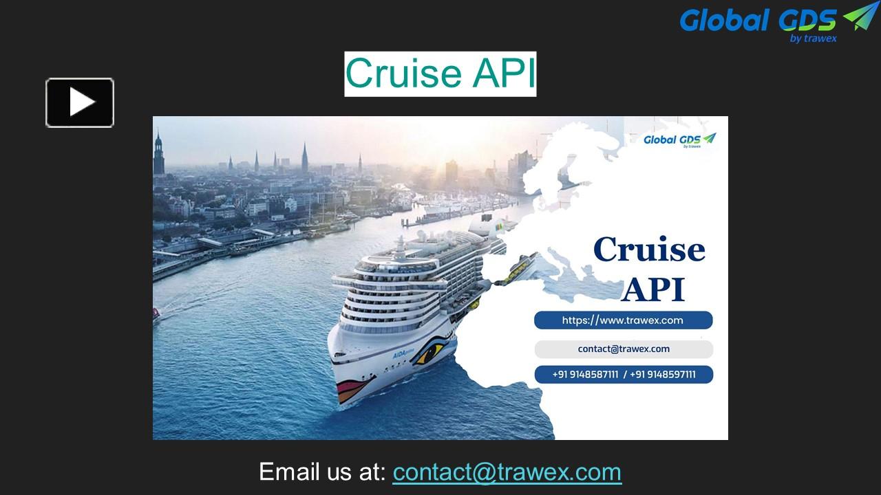 PPT – Cruise API PowerPoint presentation | free to download - id: 962ac4-NTZjM