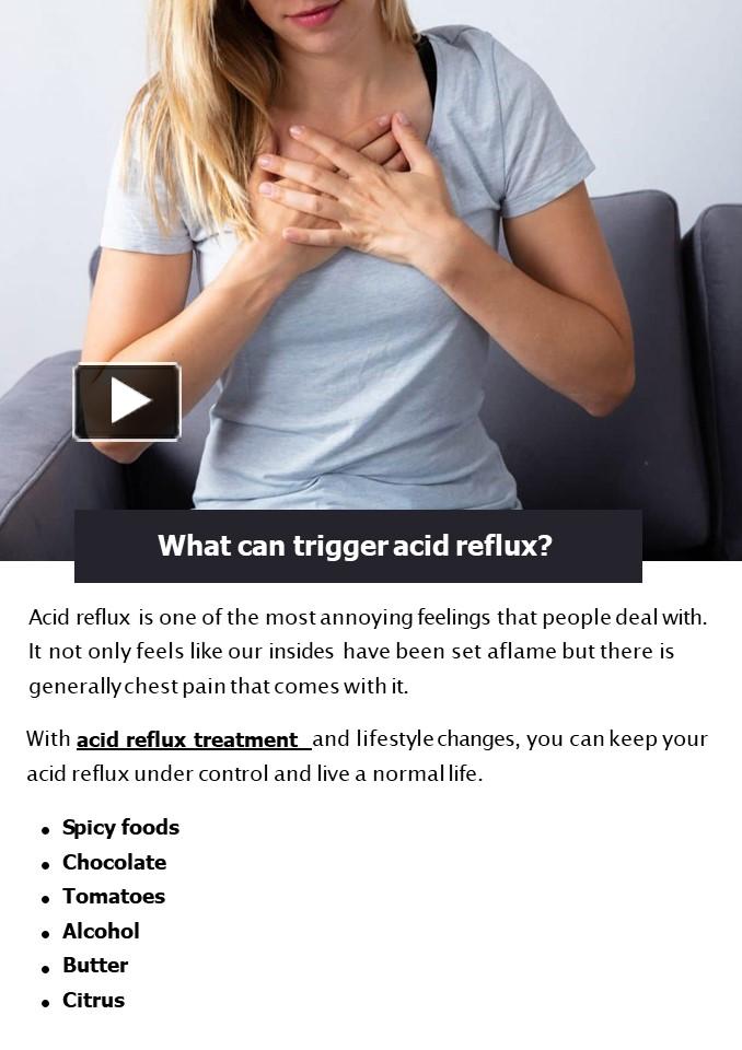 PPT – What can trigger acid reflux? PowerPoint presentation | free to download - id: 962e93-OTU2N