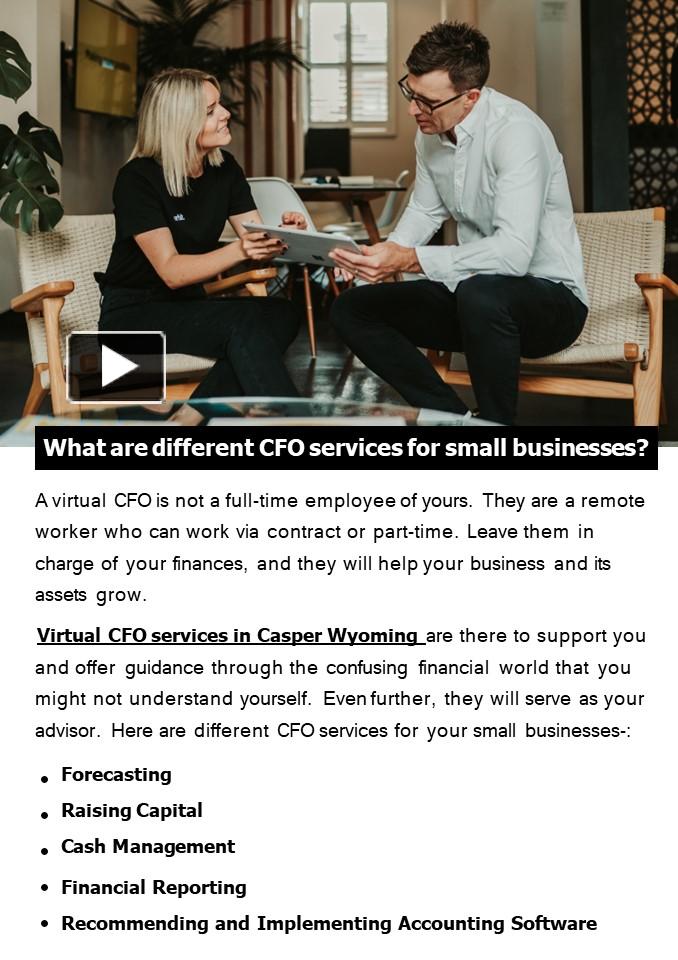 PPT – What are different CFO services for small businesses? PowerPoint presentation | free to ...